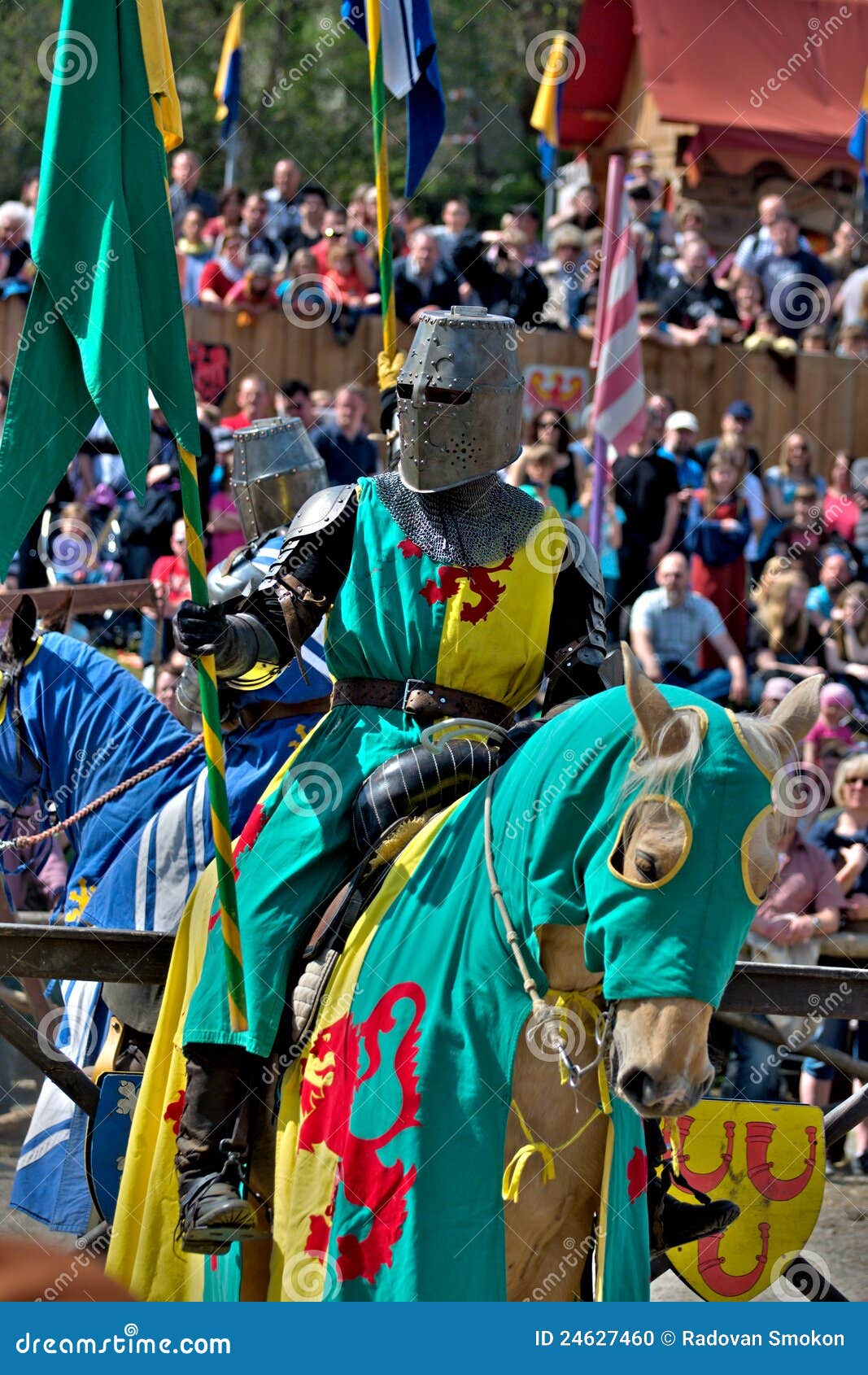 Medieval Knight on Horseback Stock Photo - Image of gothic, color: 24627460