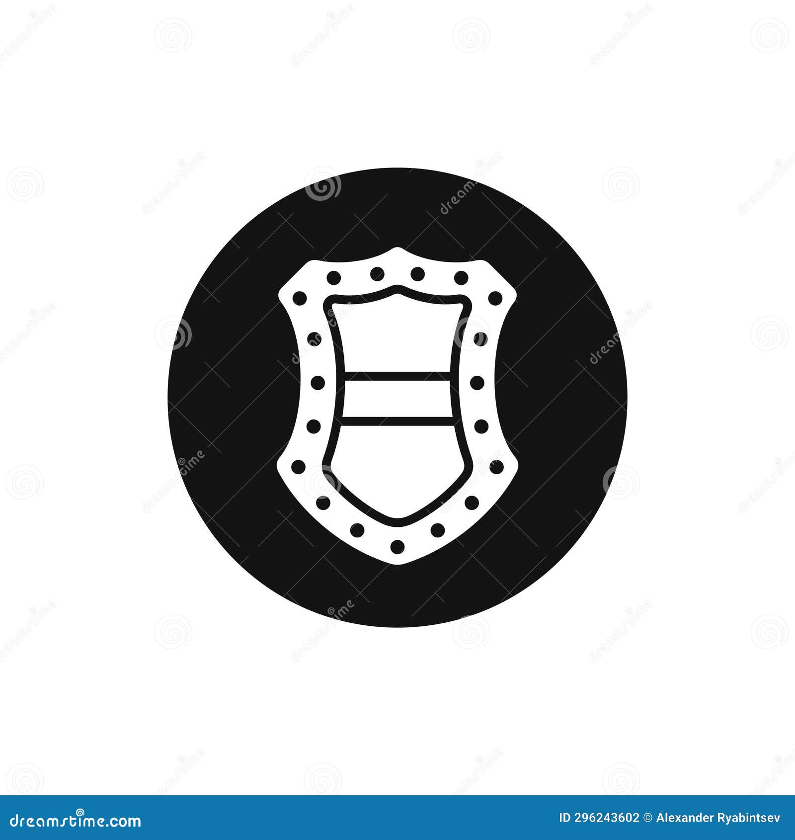 Medieval Shield Vector Icon Stock Vector - Illustration of icon, royal ...