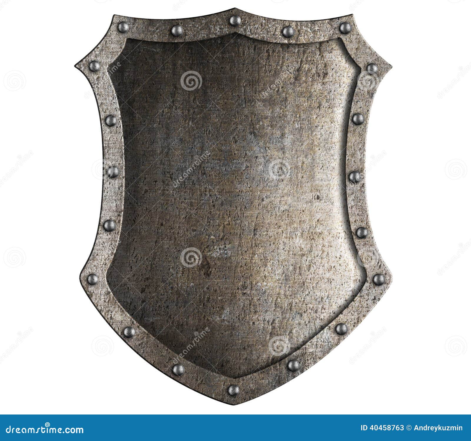 Medieval Knight Shield Isolated Stock Illustration - Illustration of ...