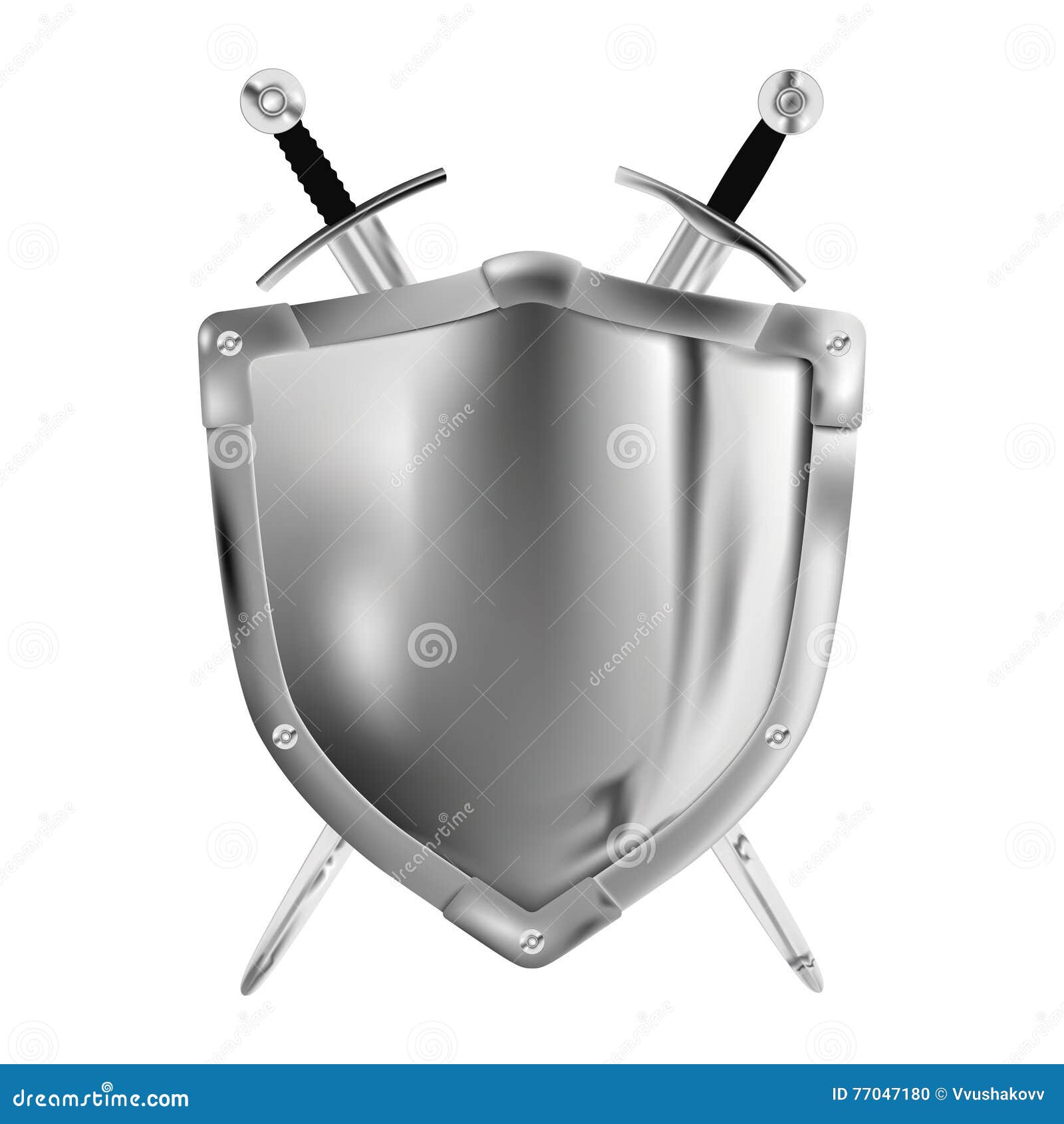 Medieval Knight Shield and Sword Stock Vector - Illustration of ancient ...