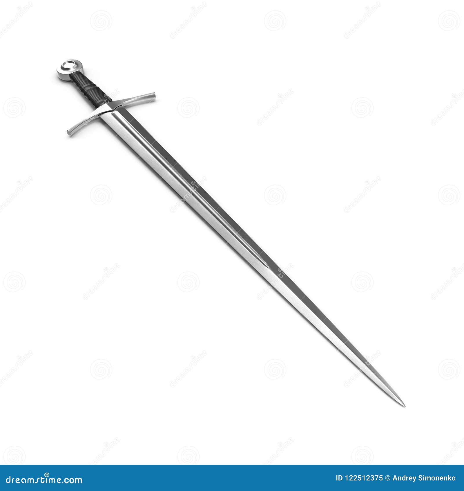 Medieval Knight Drawing With Sword