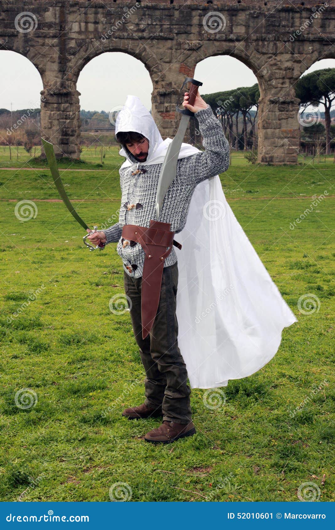 Medieval knight stock image. Image of hood, warrior, knight - 52010601