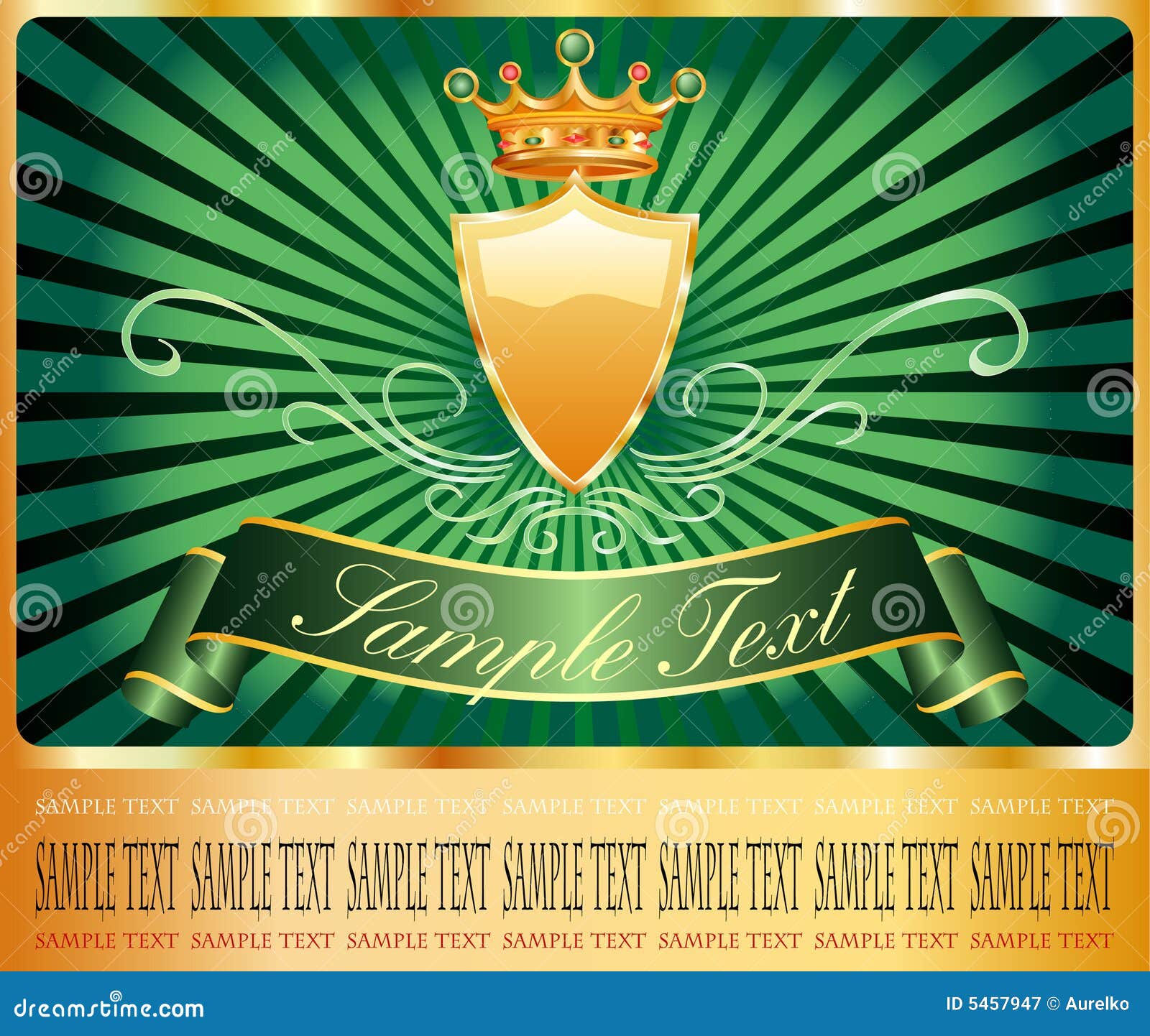 Medieval label 1 stock vector. Illustration of design - 5457947