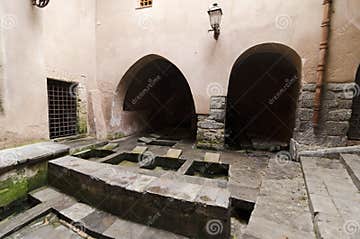 Medieval Laundry stock photo. Image of public, sink, italy - 27111244