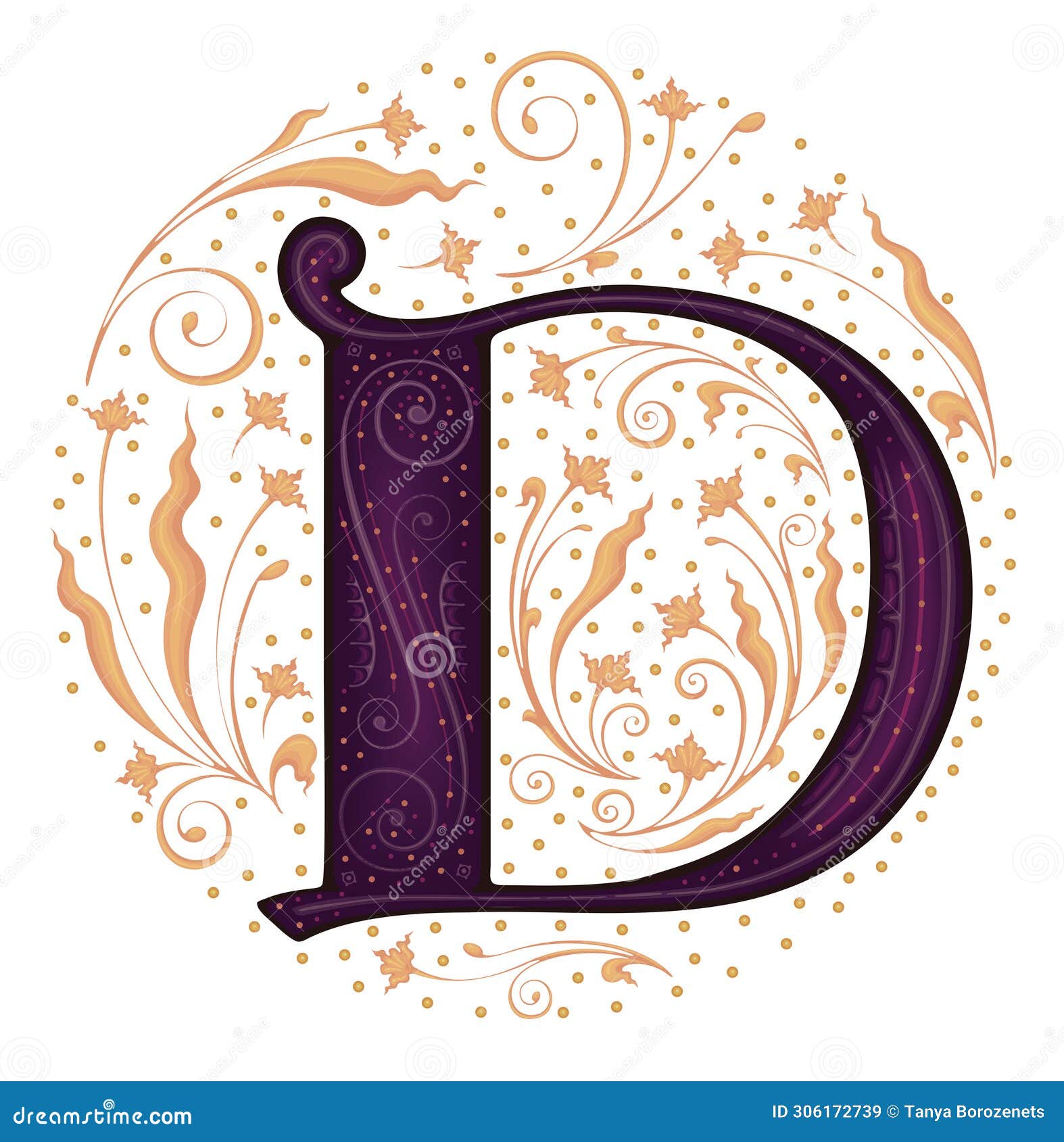 A 3d Medieval Letter Medieval Style Alphabet Collection Letter ...