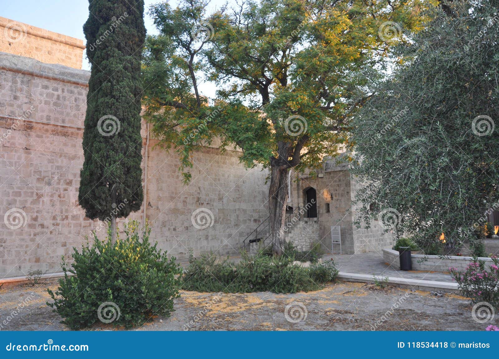 The Medieval Limassol Castle in Cyprus Stock Photo - Image of historic ...