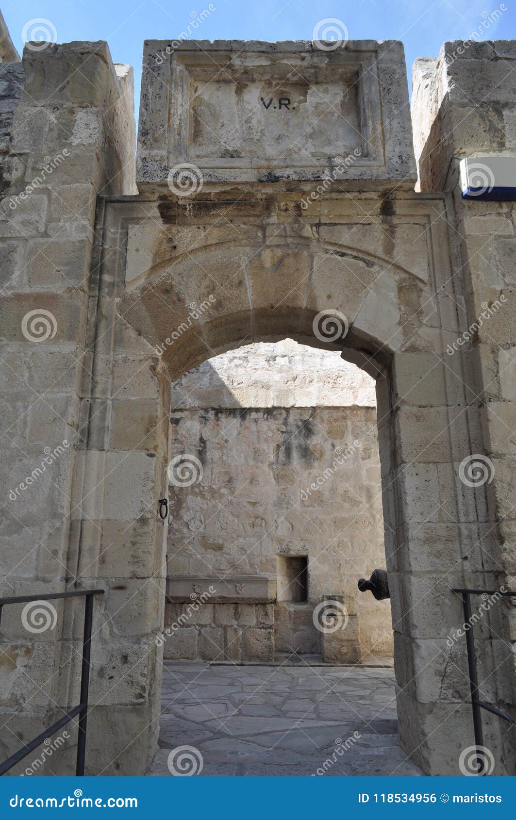 The Medieval Limassol Castle in Cyprus Stock Photo - Image of ...