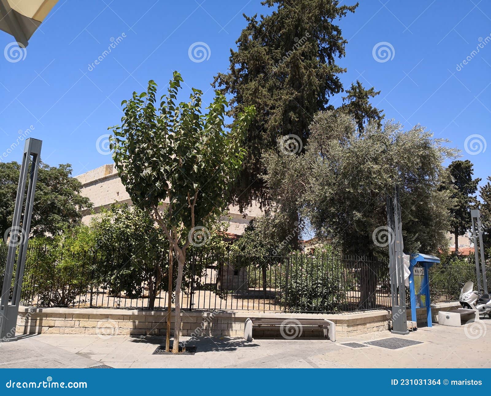 The Medieval Limassol Castle in Cyprus Stock Photo - Image of ...
