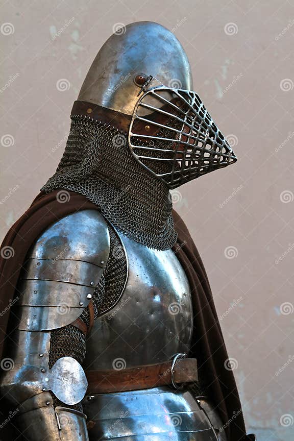 Medieval Lombard armor stock image. Image of armor, history - 23381491