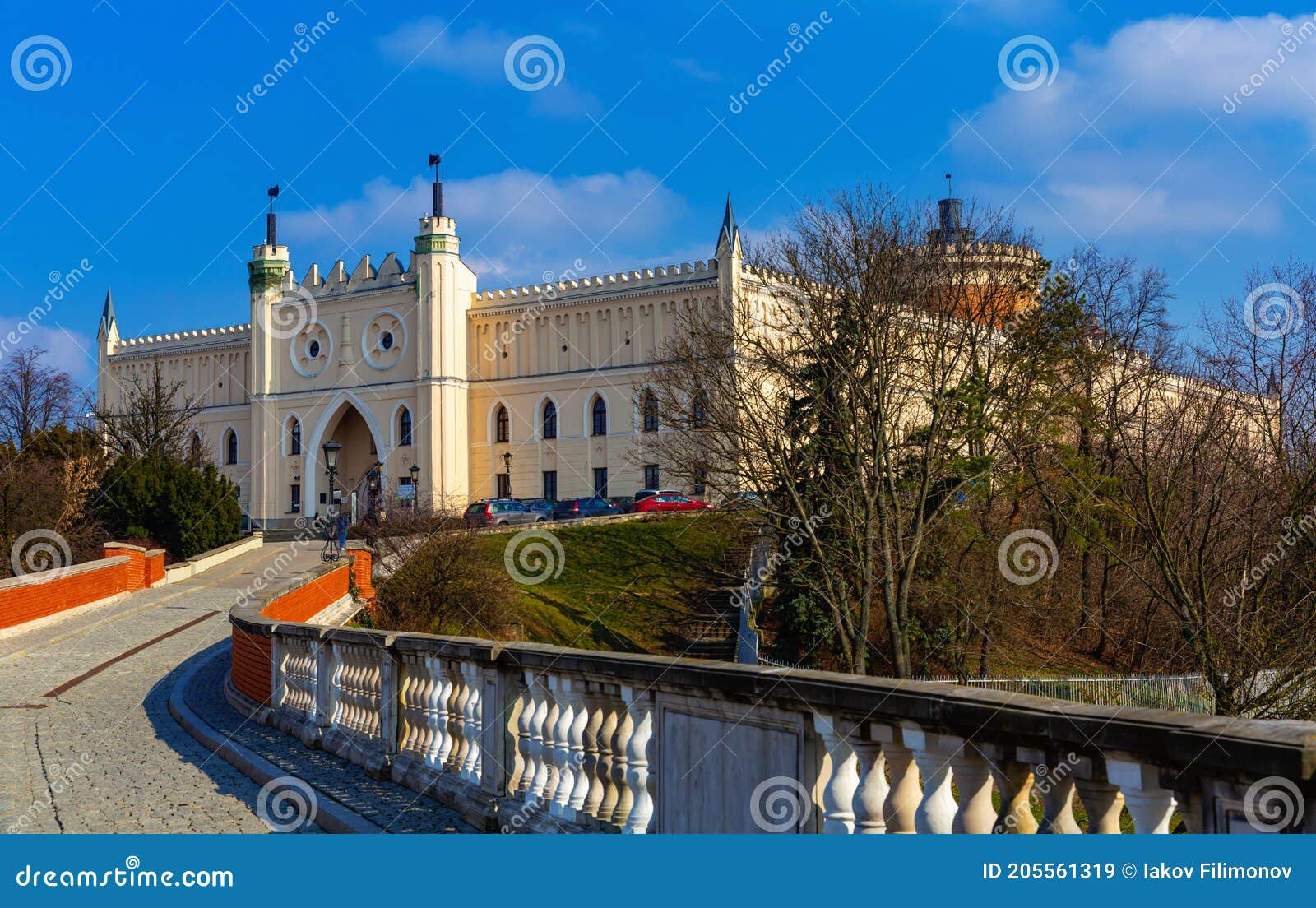 Medieval Lublin Castle, Poland Stock Image - Image of attraction ...