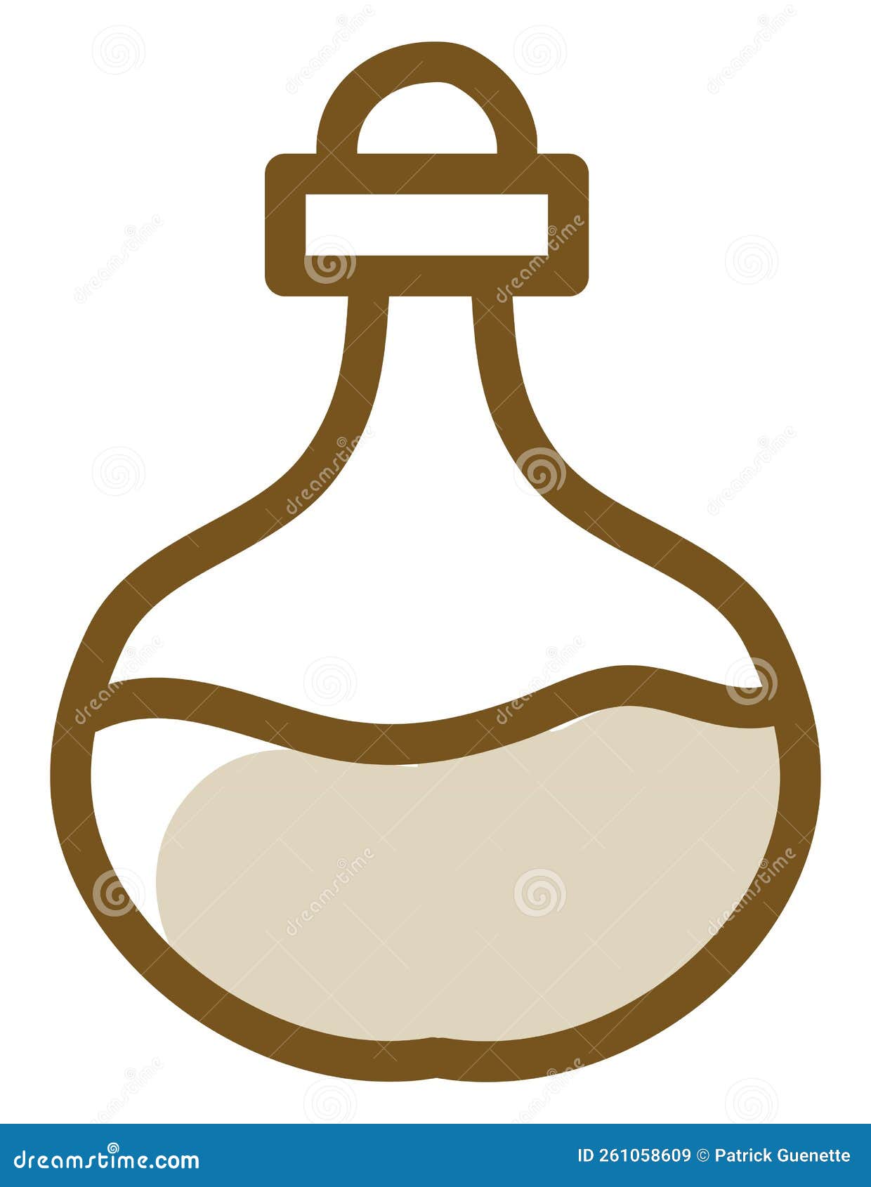 Medieval Magic Potion, Icon Stock Vector - Illustration of star ...