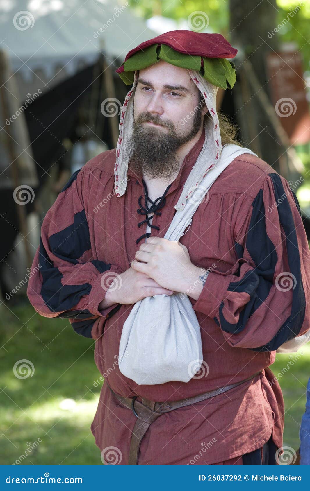 Medieval man editorial photography. Image of middle, vintage - 26037292