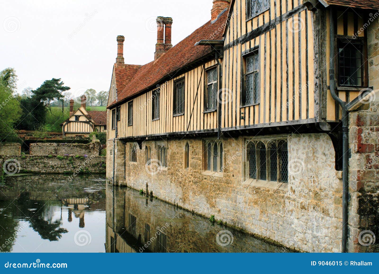 Medieval Manor House 3 stock image. Image of building - 9046015