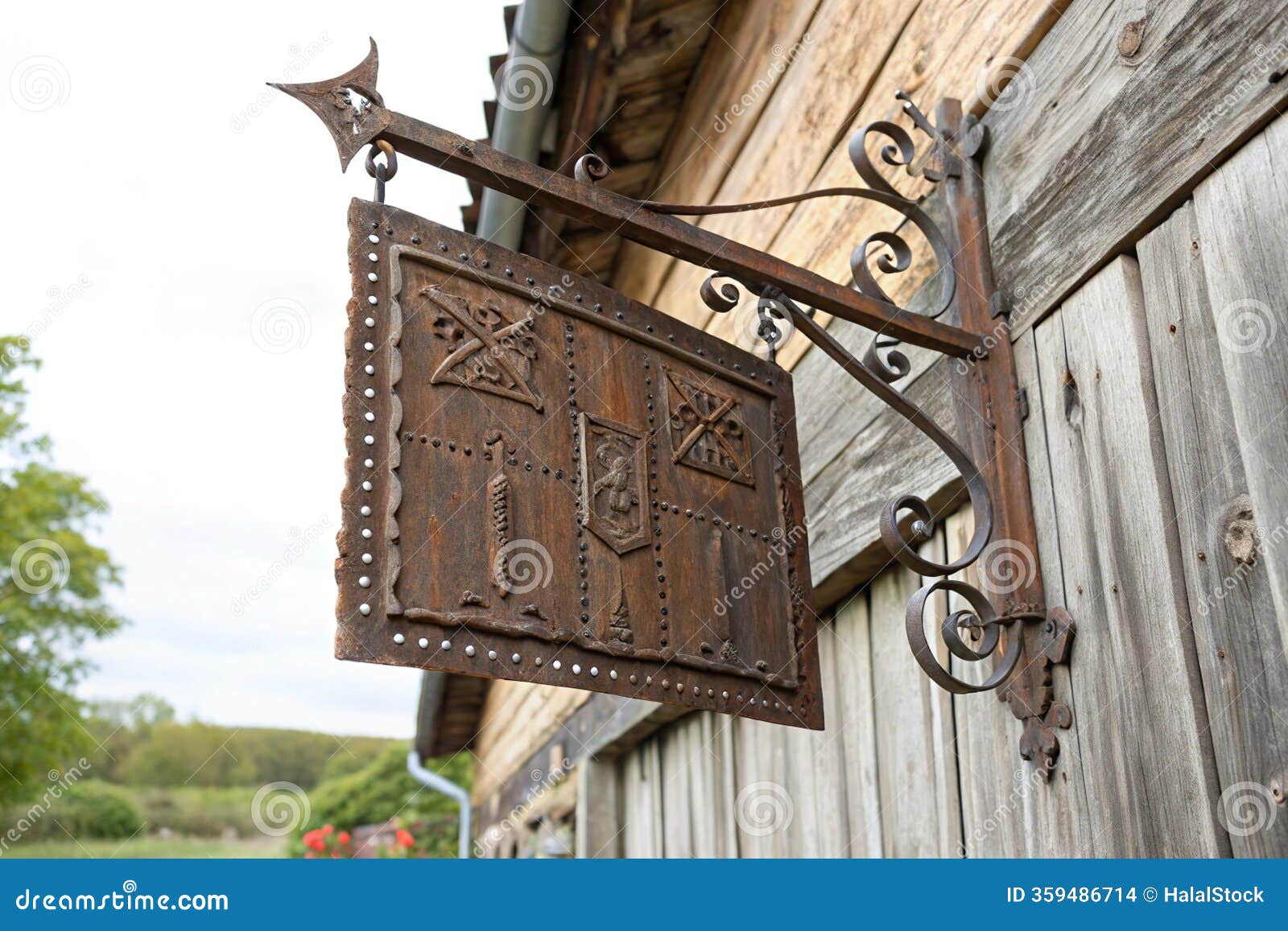 Medieval Metal Wall Background. Metal Medieval Armored Wall Background ...