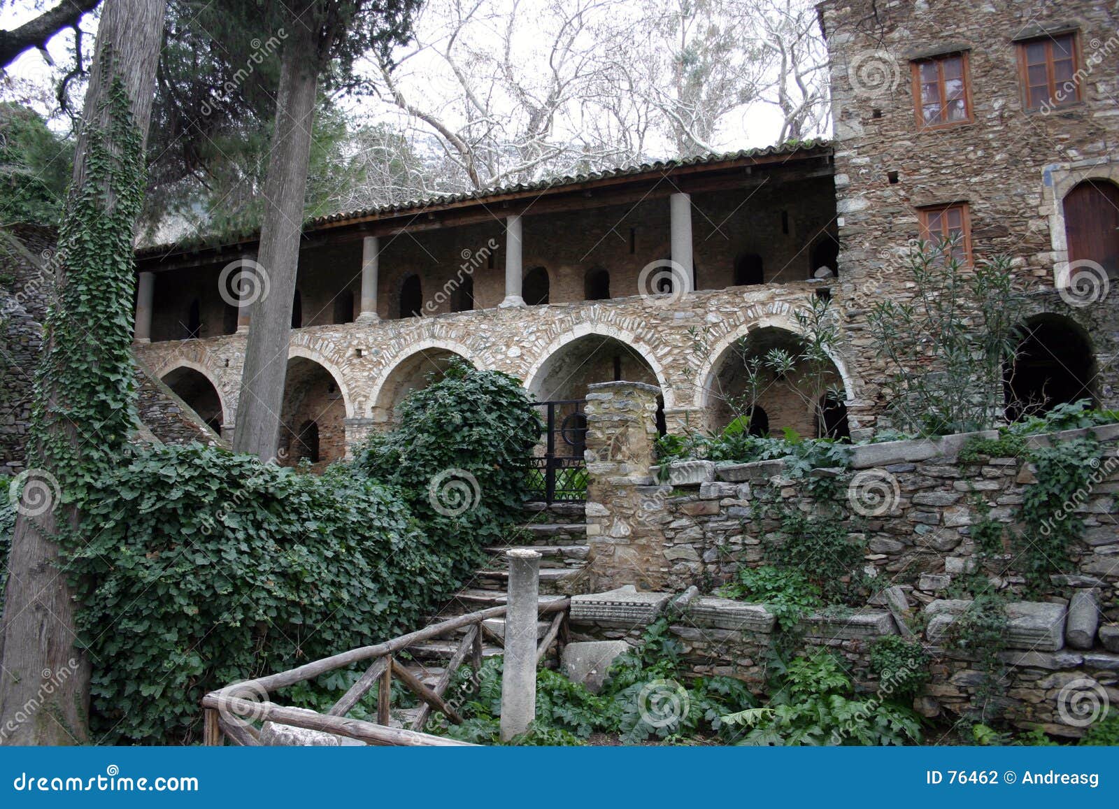 Medieval monastery stock photo. Image of orthodox, byzantine - 76462