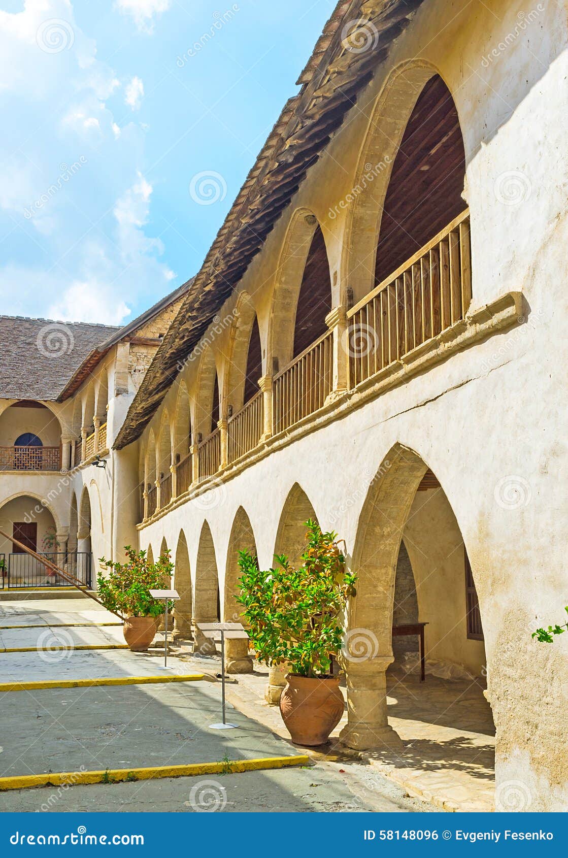 The medieval monastery stock photo. Image of agrotourism - 58148096