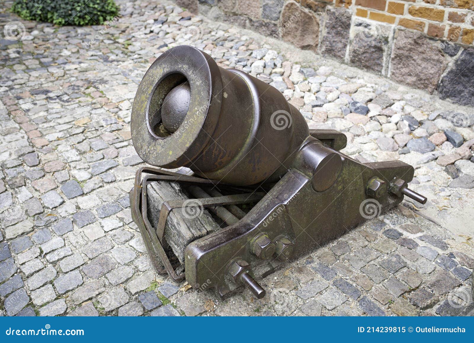 A Medieval Mortar, Muzzleloader. Teutonic Castle in Malbork / Poland ...
