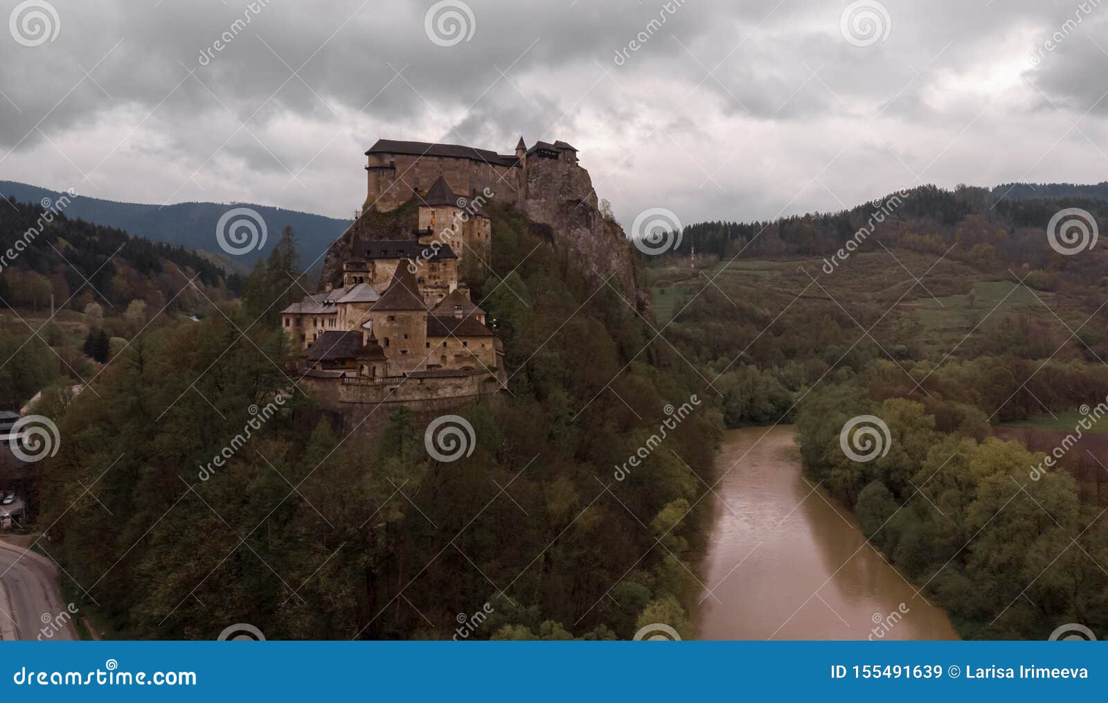 Medieval Orava Castle - Slovakia Stock Image - Image of slovak ...