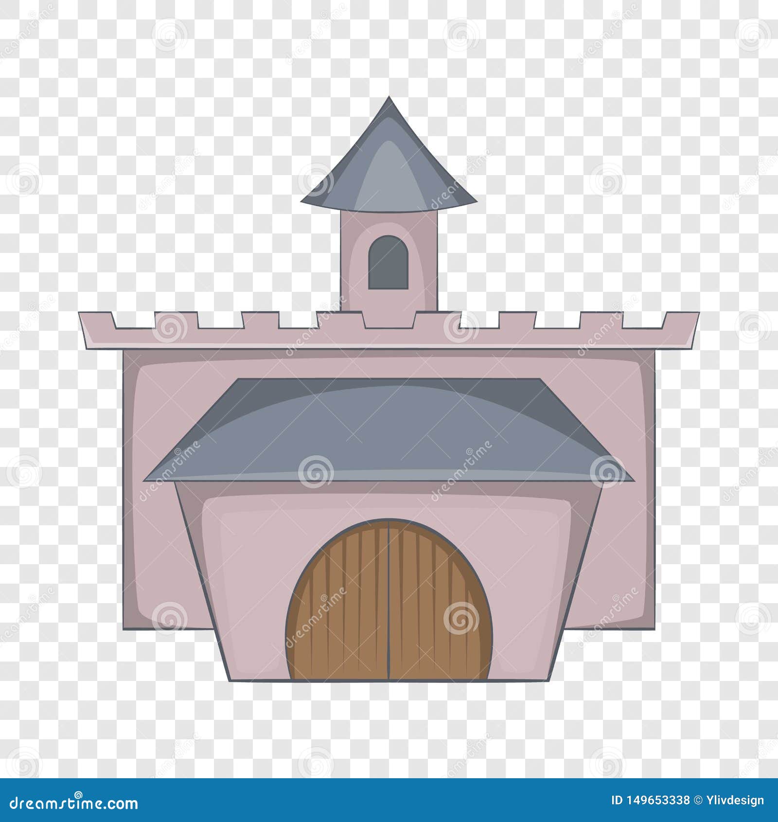 Medieval Palace Cartoon Vector | CartoonDealer.com #24329745