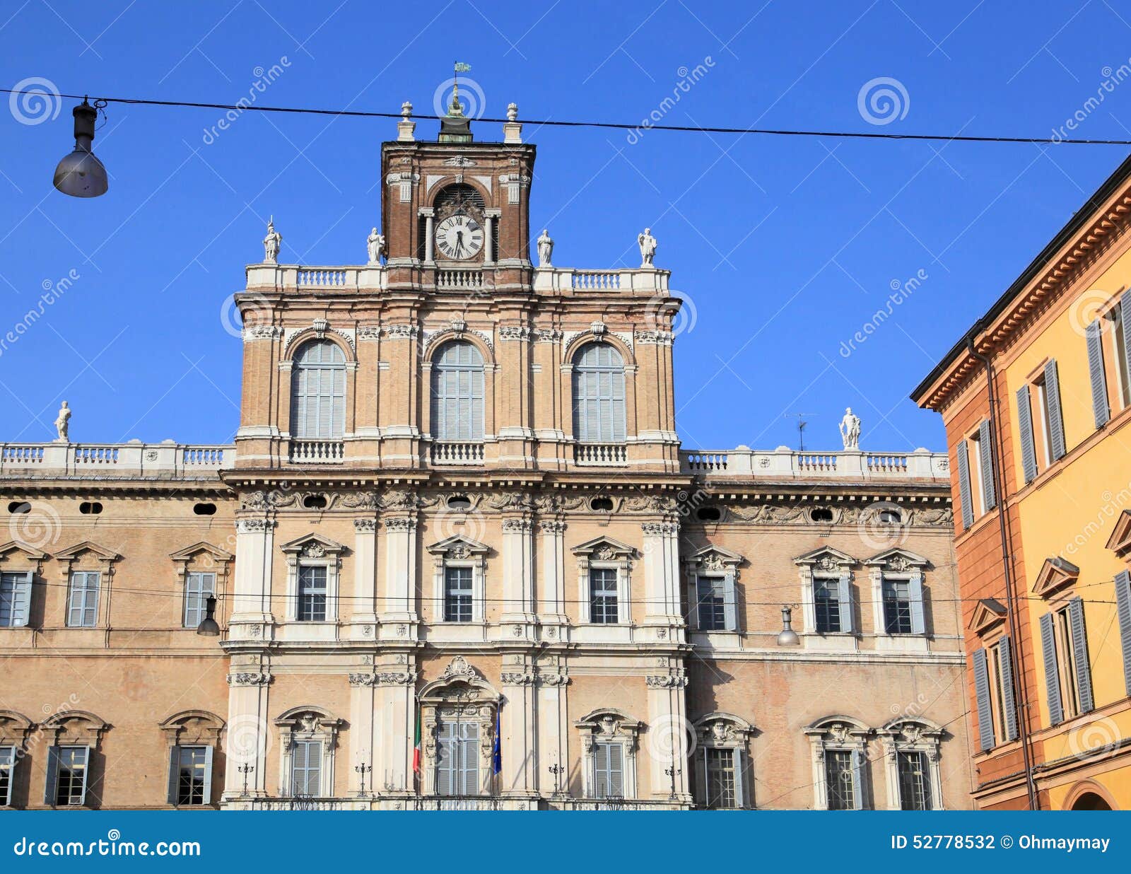 Medieval Palace of Modena stock photo. Image of romagna - 52778532