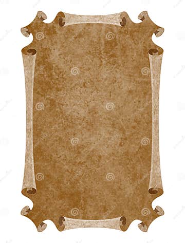 Medieval paper stock vector. Illustration of fashioned - 6951475