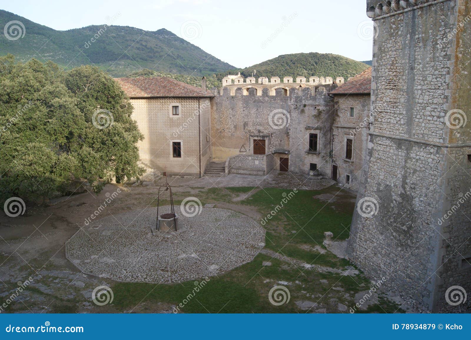 Medieval parade ground stock image. Image of medieval - 78934879