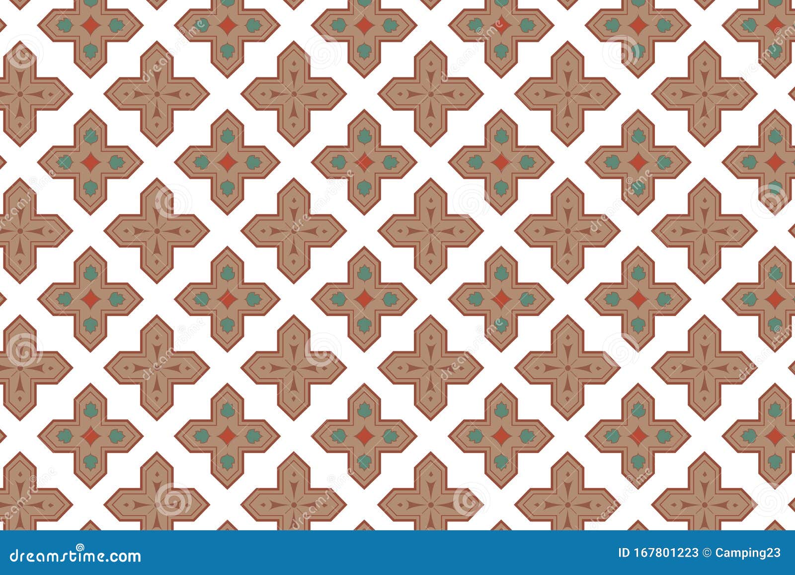 Medieval Pattern Background Stock Illustration - Illustration of ...