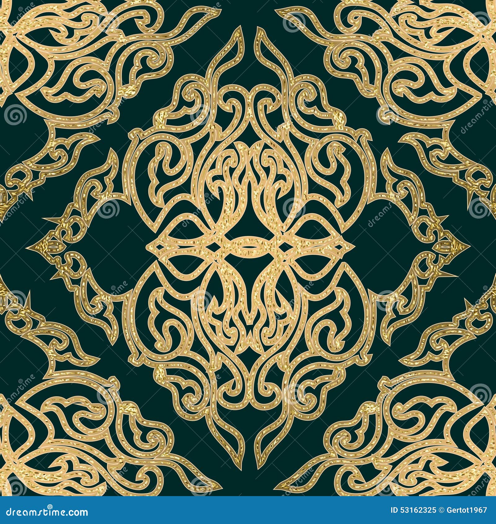 Medieval Pattern stock vector. Illustration of background - 53162325