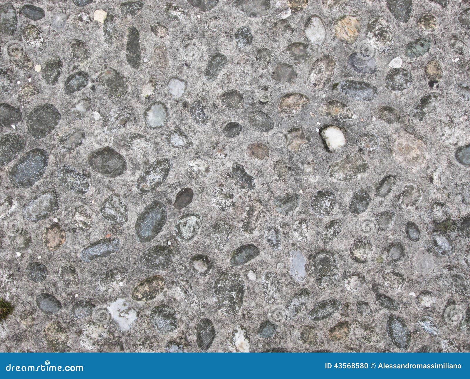 Medieval pebble pavement stock photo. Image of boulevard - 43568580
