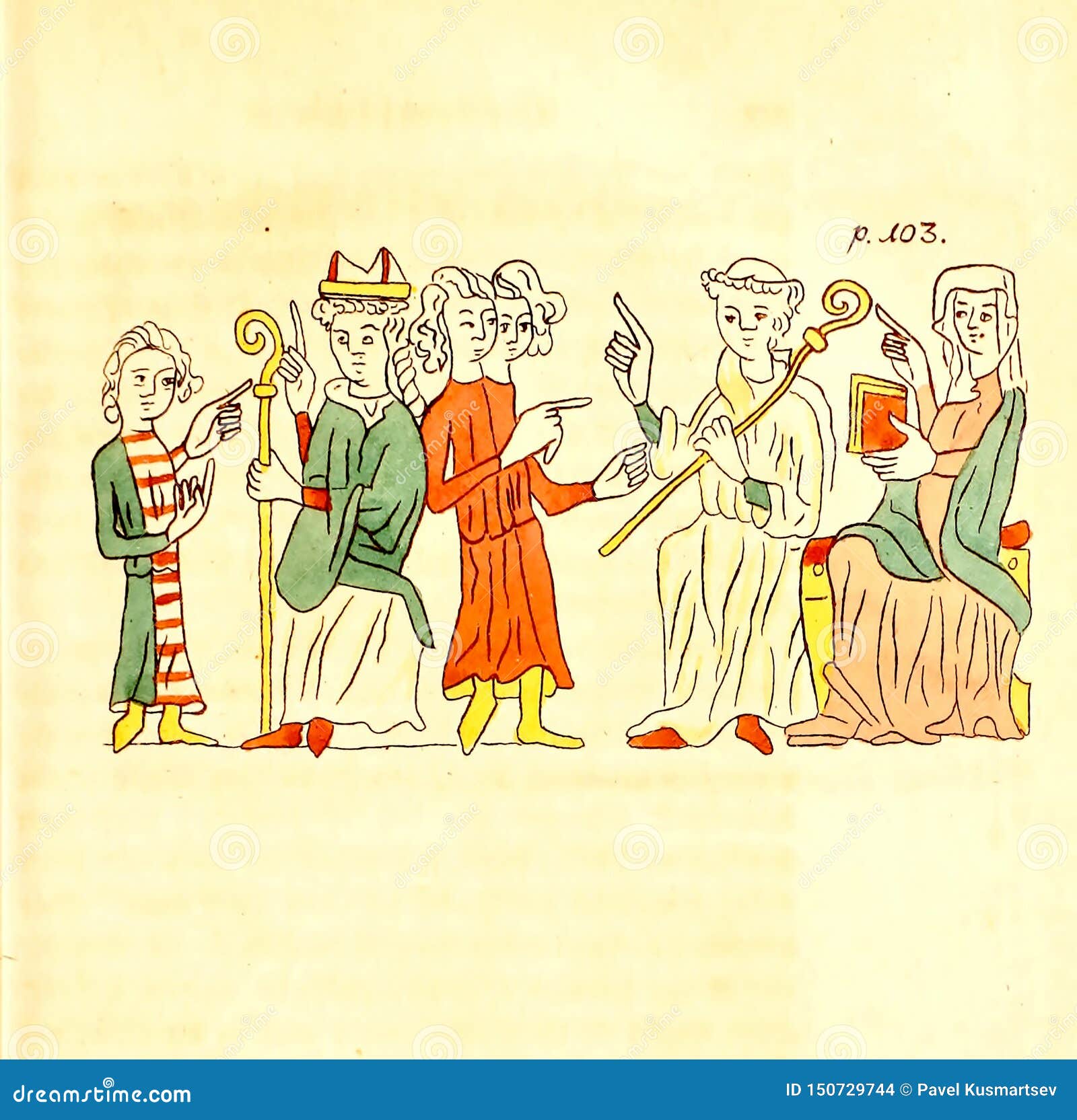 Medieval people. stock photo. Image of knight, armor - 150729744