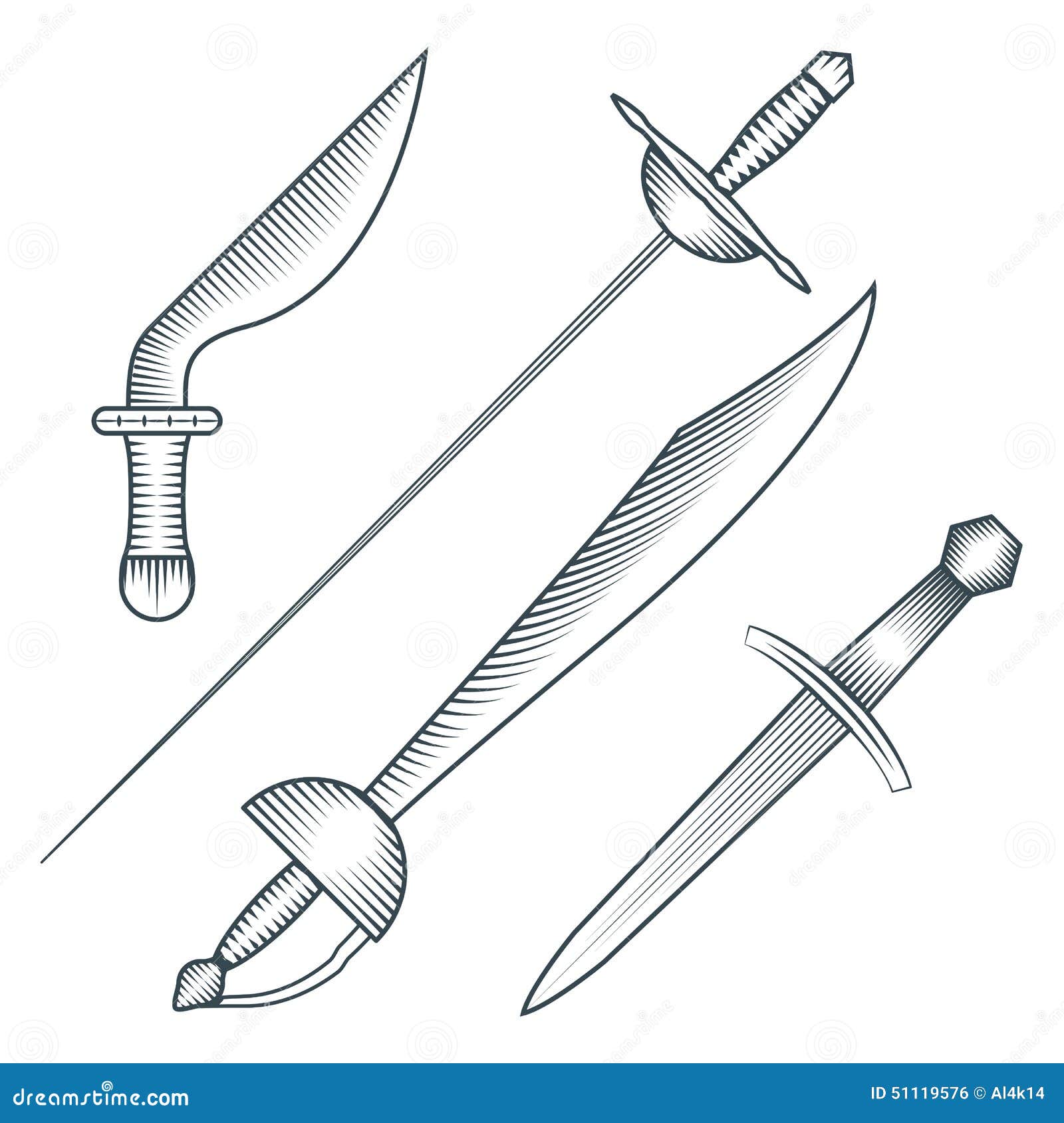 Pirate Sword Template