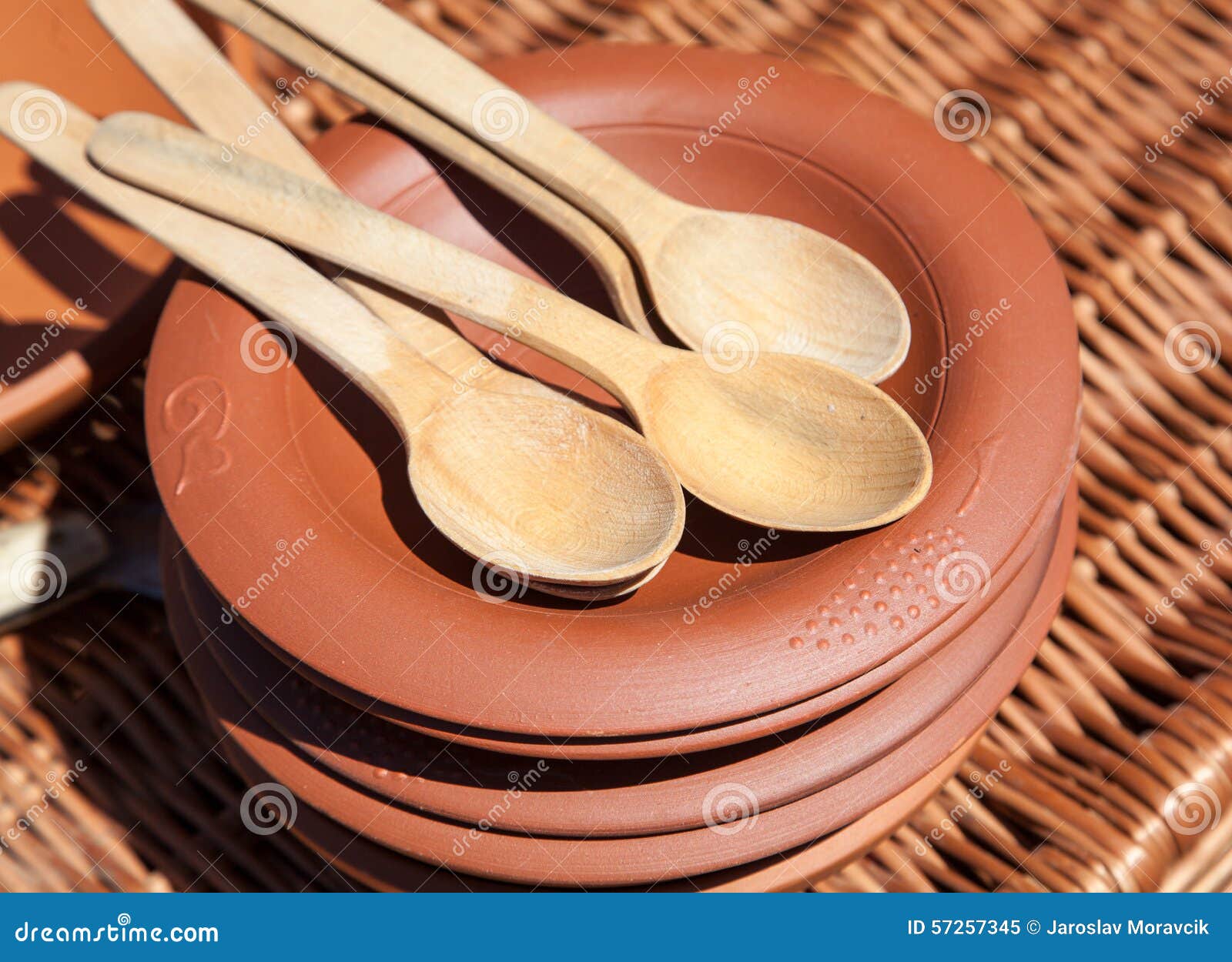 Medieval plate stock image. Image of brown, dine, view - 57257345