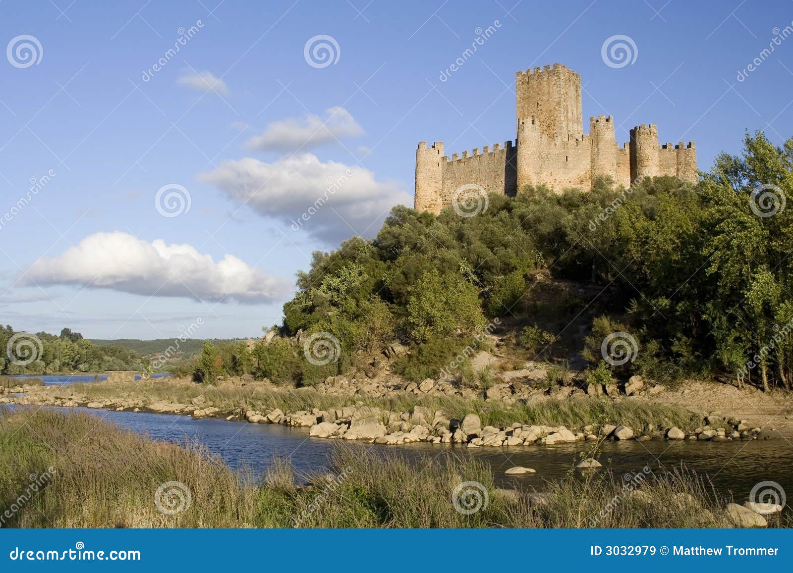 Medieval Portuguese Castle stock image. Image of europe - 3032979