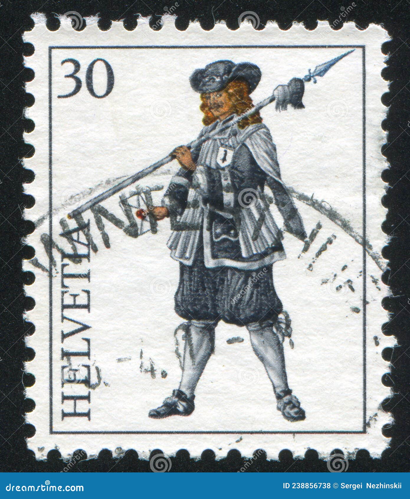 Medieval Postal Couriers editorial stock photo. Image of mailman ...