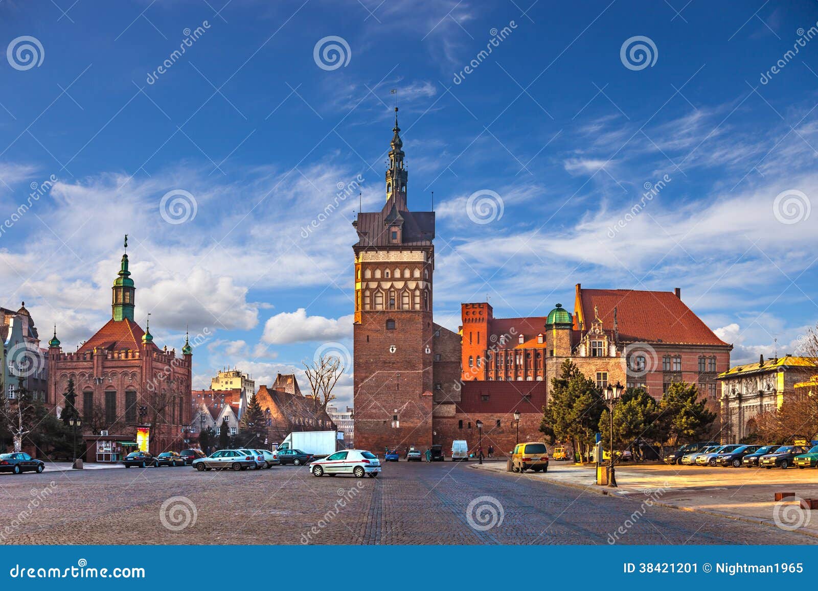 Medieval Prison Tower stock image. Image of prison, pomerania - 38421201