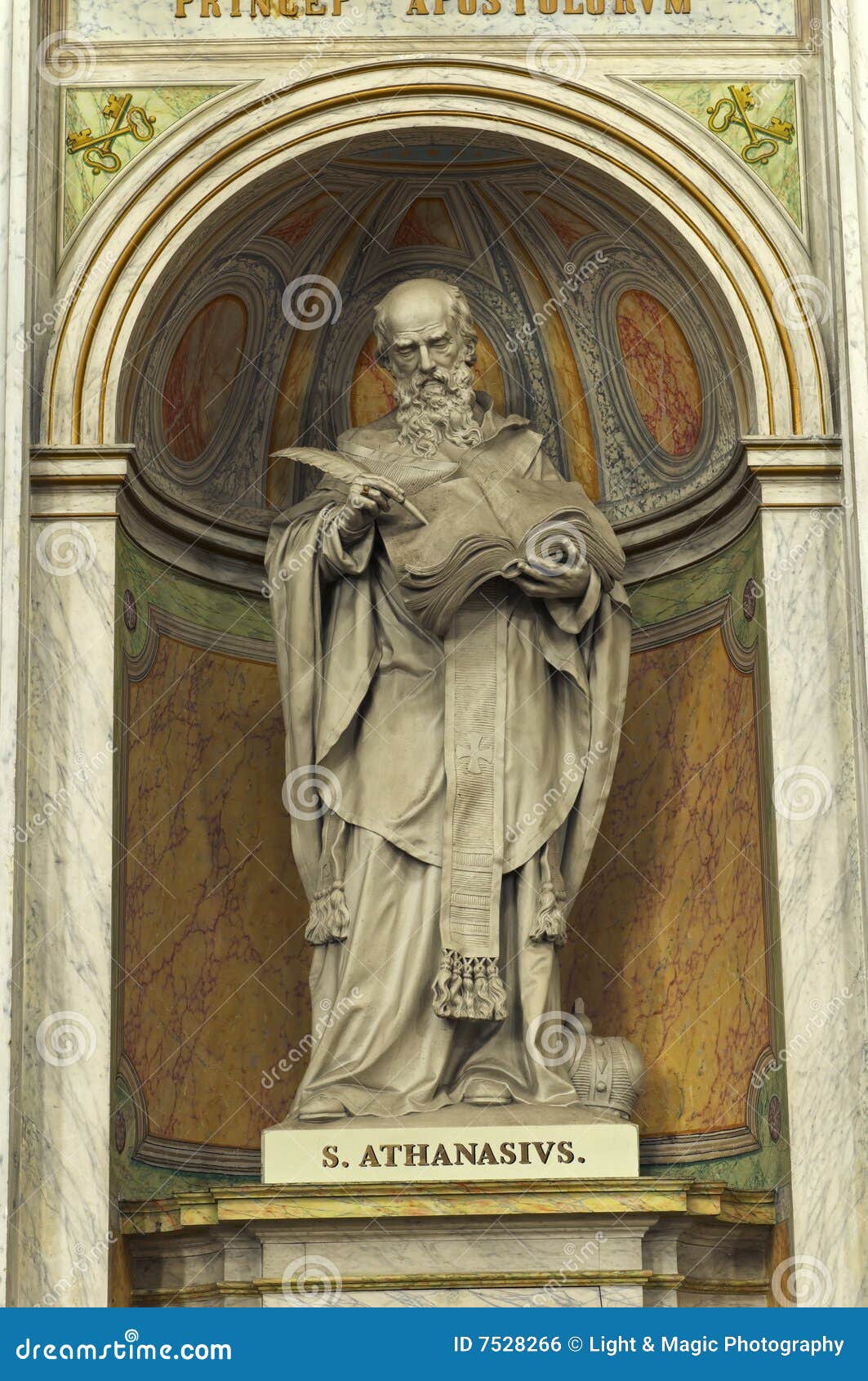 Medieval Religious Statue stock photo. Image of hell, balcony - 7528266