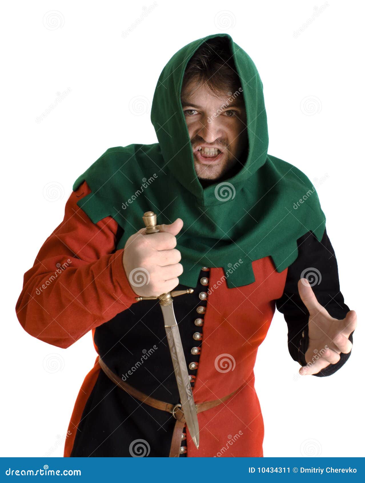 Medieval robber stock image. Image of sight, medieval - 10434311
