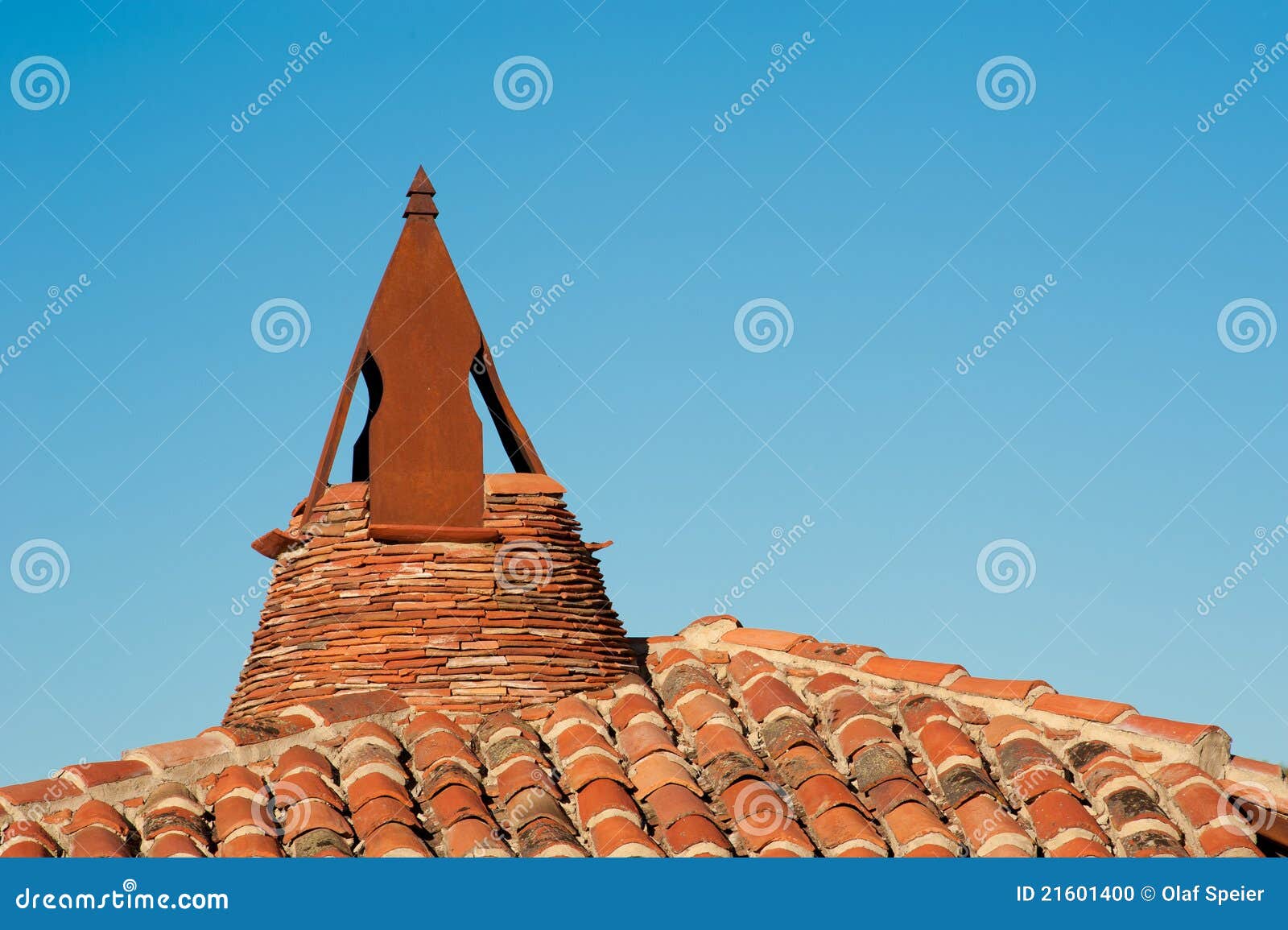 Medieval roof stock photo. Image of historic, spain, clay - 21601400