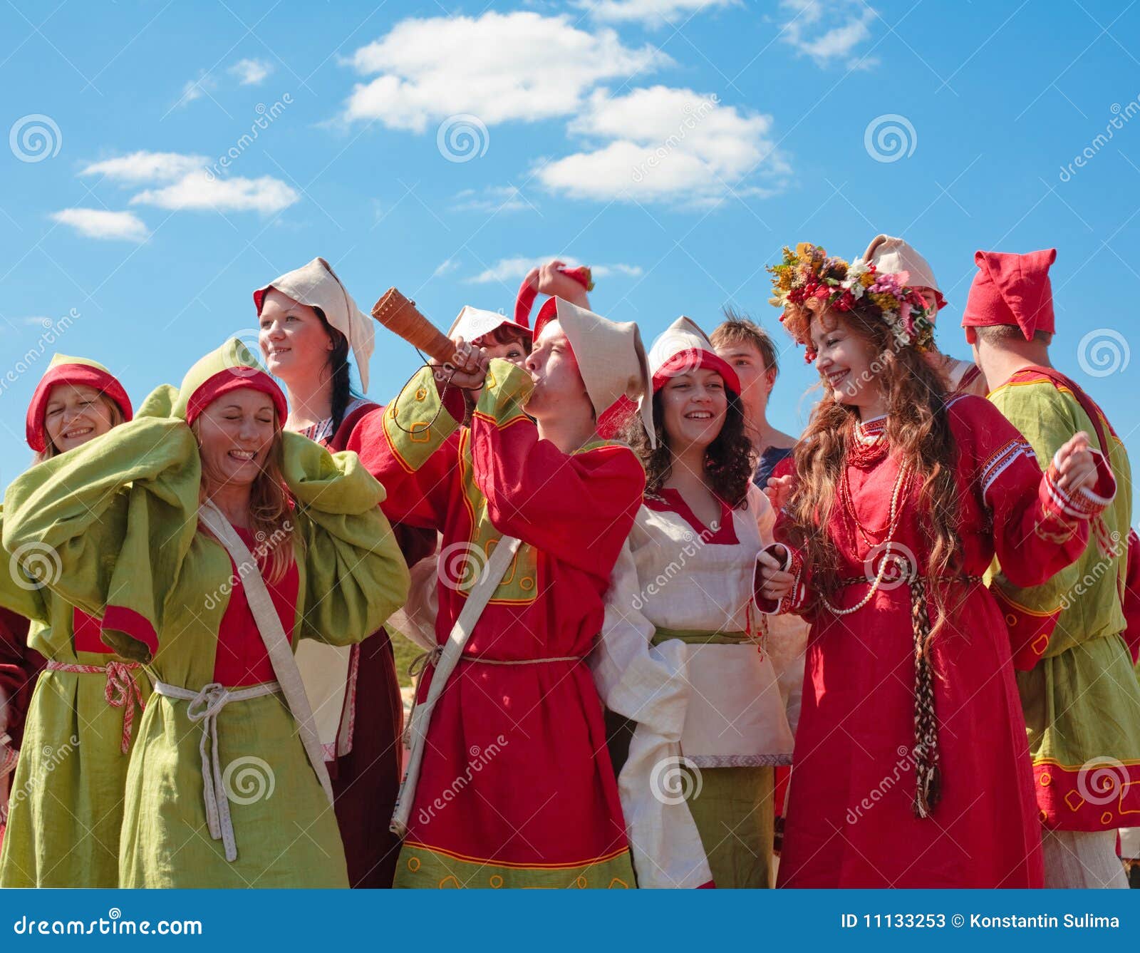 Medieval russian minstrels editorial stock photo. Image of minstrels ...