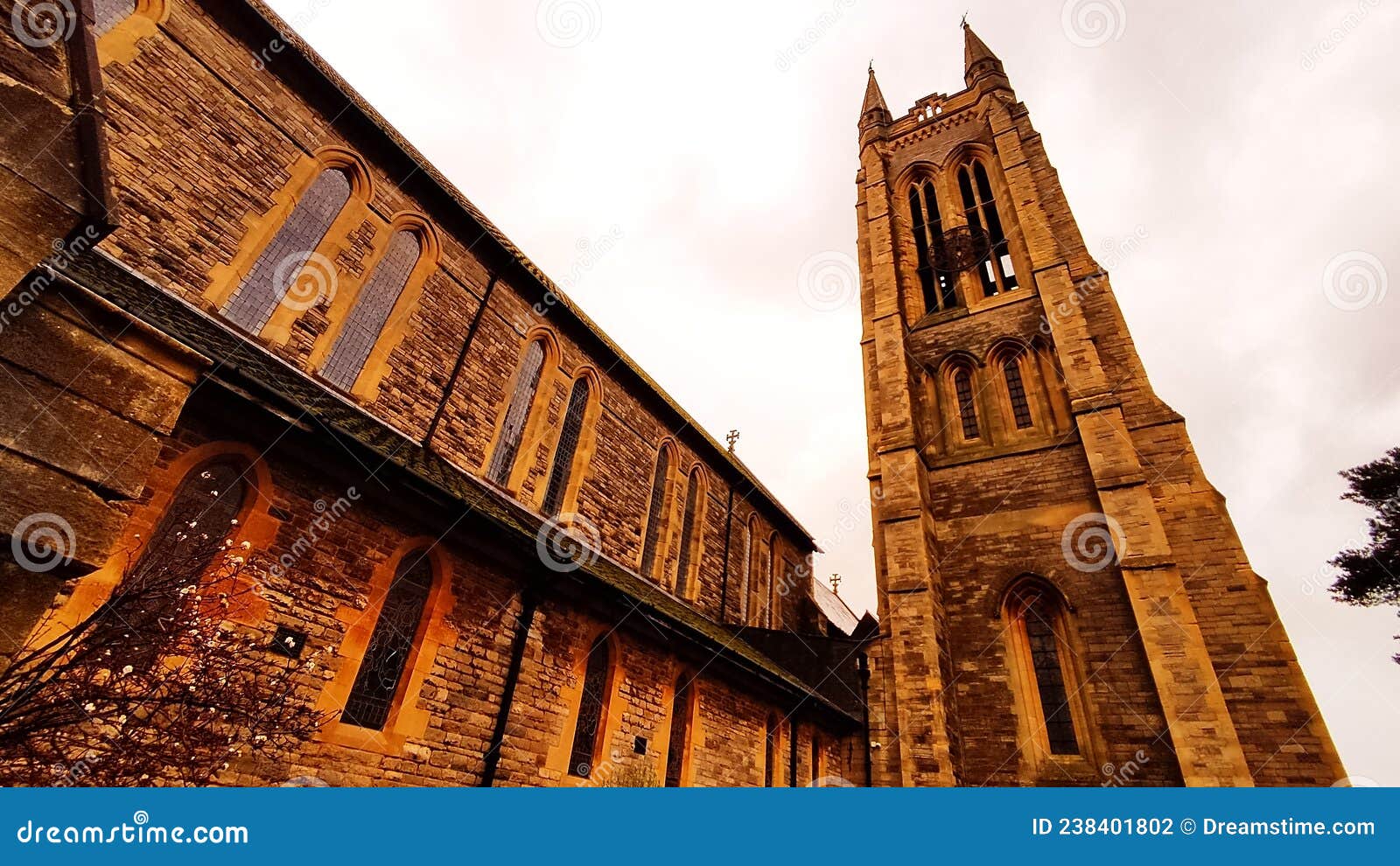 Medieval Rusty Church Coast Beach Stock Photo - Image of rusty, beach ...