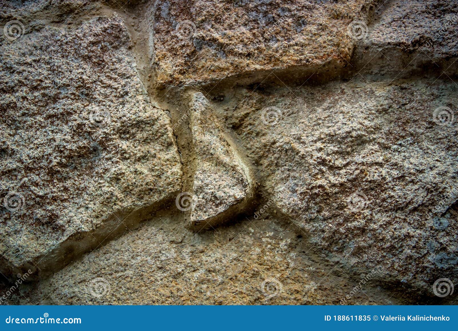 Medieval Rusty Stone Wall Texture Pattern Background Stock Image ...