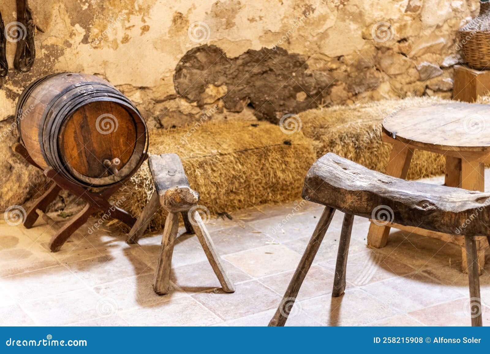 Medieval Scene With Ancient Weapons Royalty-Free Stock Photography ...