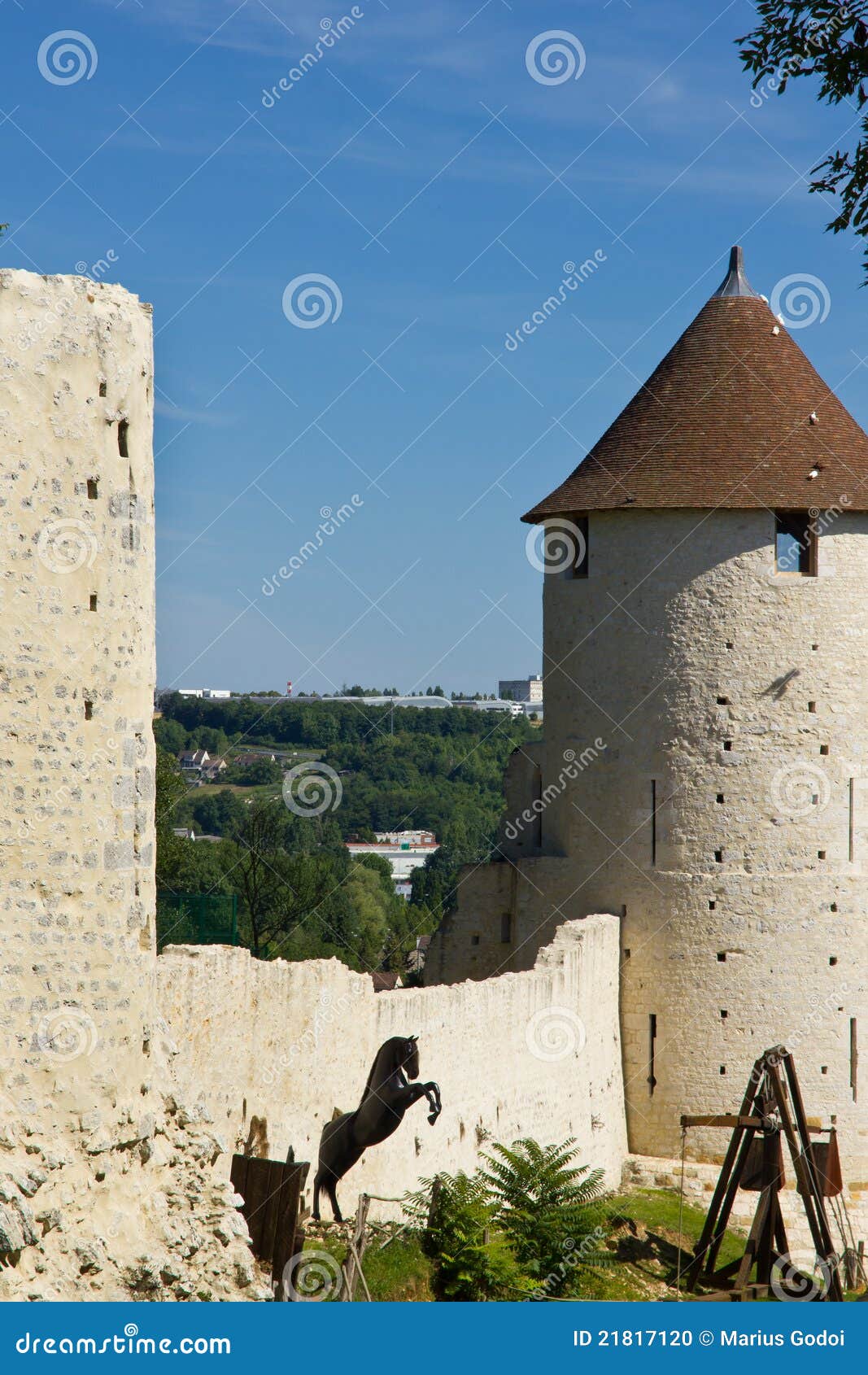 Medieval scene - Provins stock photo. Image of patrimony - 21817120