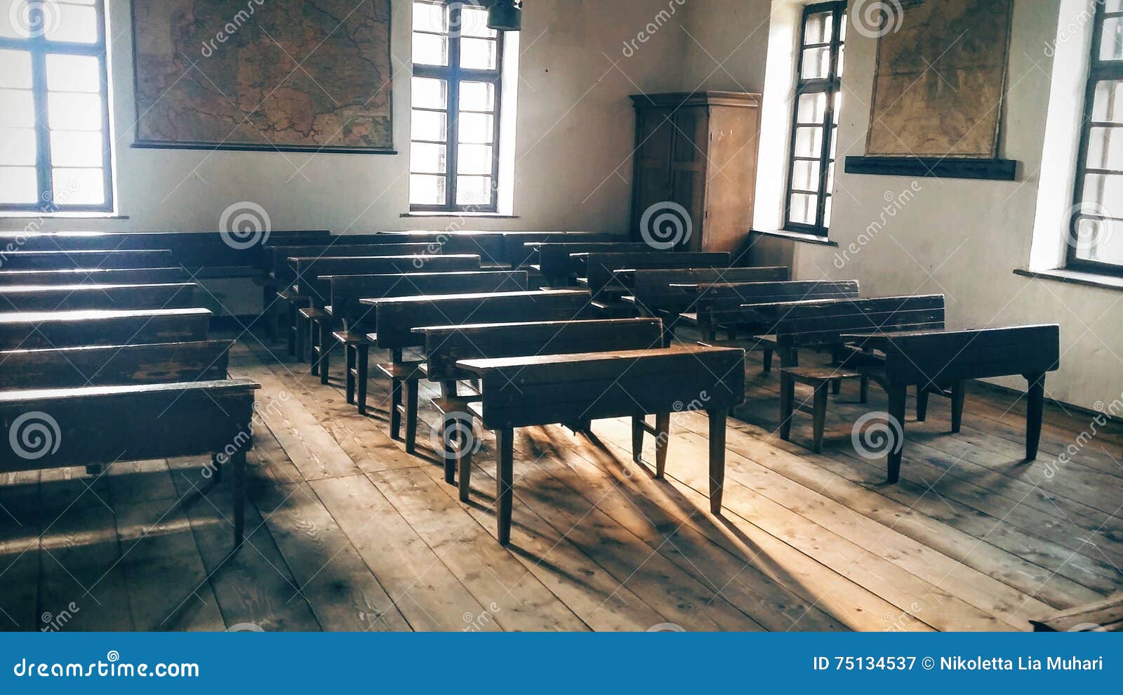 Medieval school room editorial photography. Image of indoor - 75134537