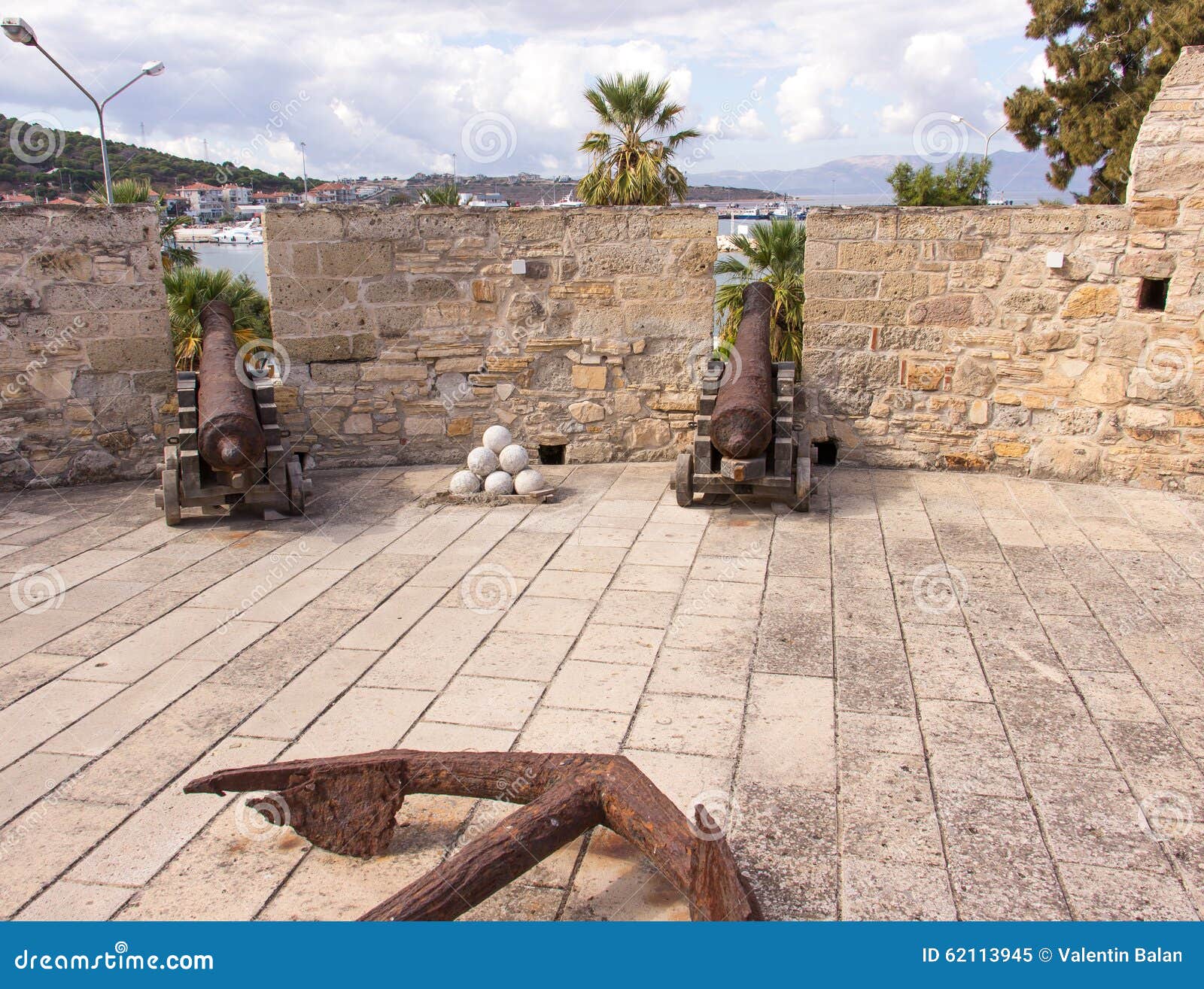 Medieval security wall stock image. Image of centuries - 62113945