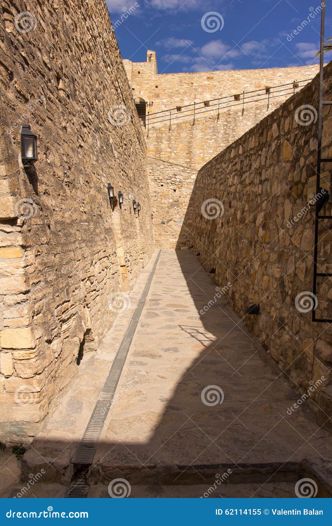Medieval security wall stock image. Image of culture - 62114155