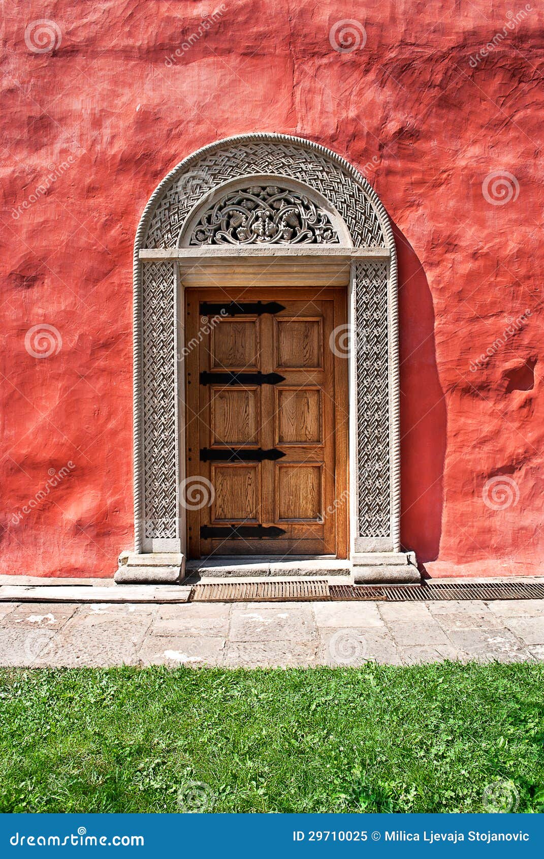 Monastery door stock image. Image of arch, entrance, iron - 29710025