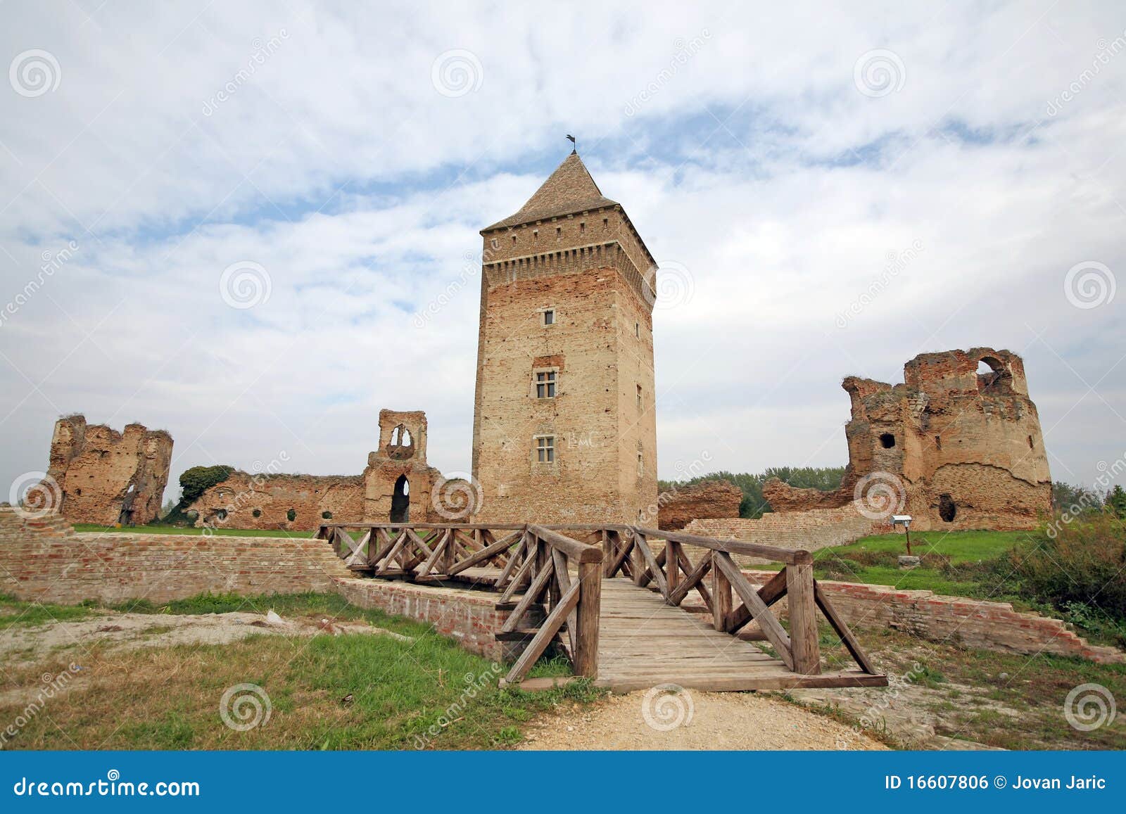 Medieval Serbian ruins stock photo. Image of medieval - 16607806
