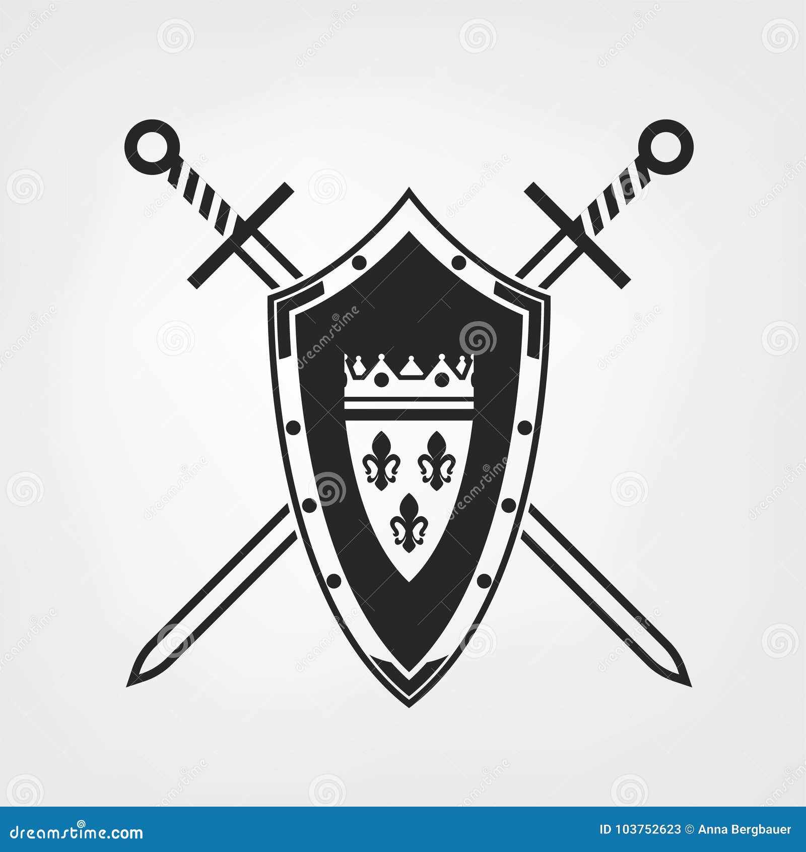 Medievel Shield Vector