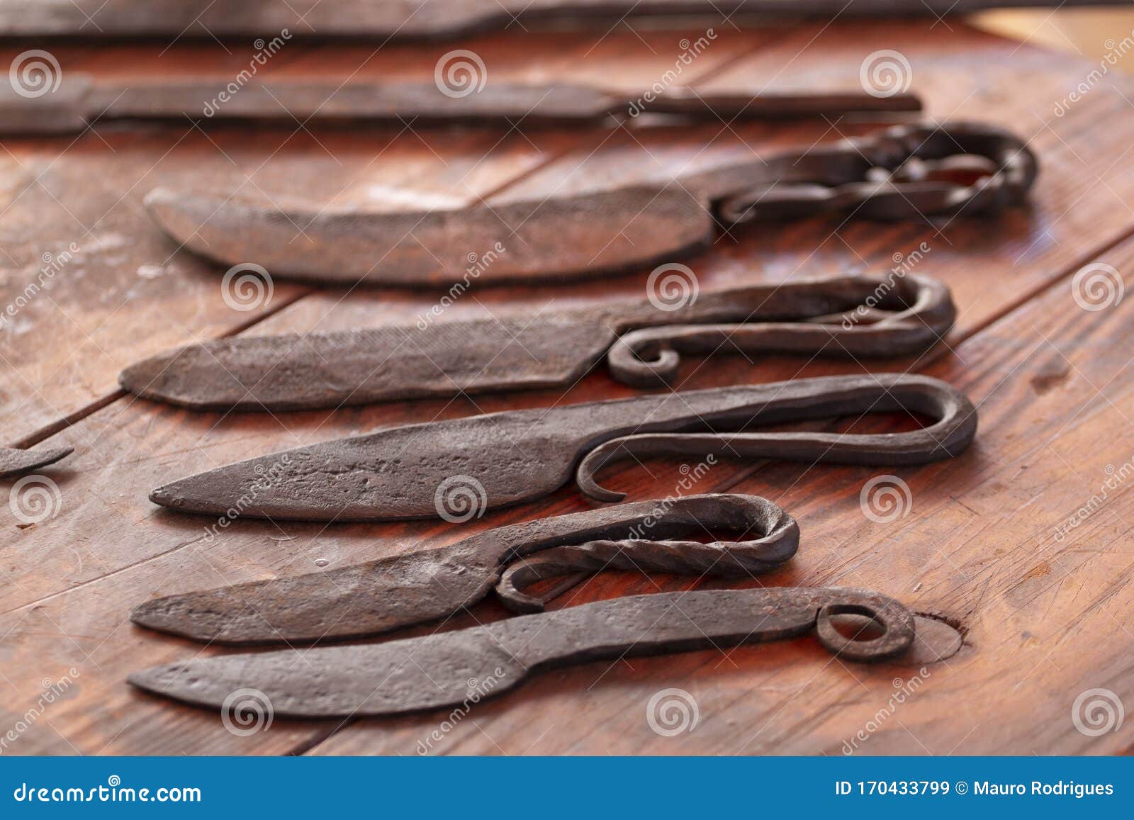 Medieval small daggers stock image. Image of antique - 170433799